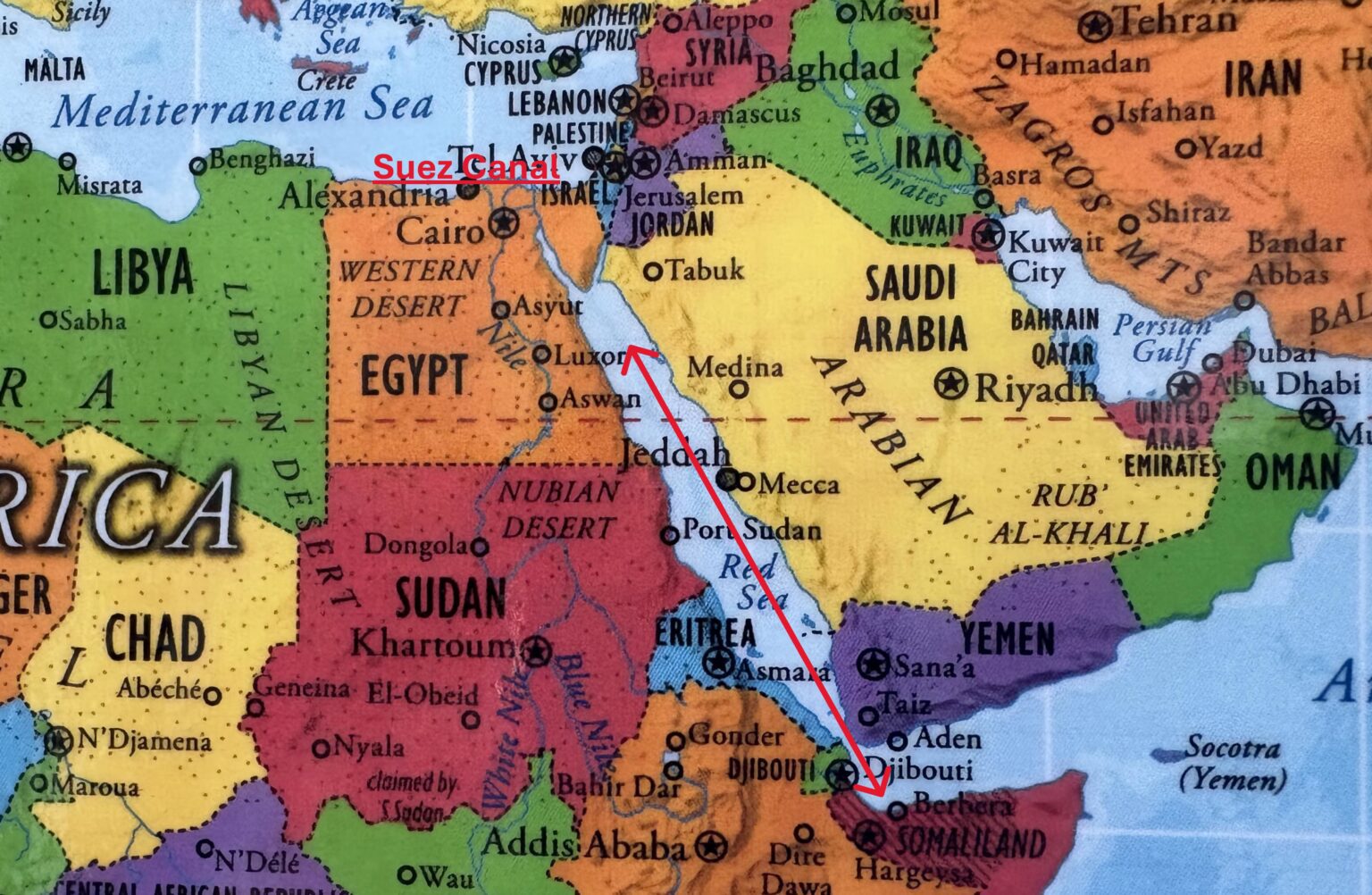 6 The Bab el-Mandeb Strait - Suez Canal Trade - JTCEI